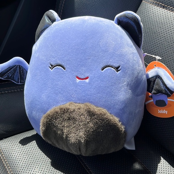 Squishmallows | Toys | Squishmallows Joldy Purple Black Bat Fuzzy Belly ...